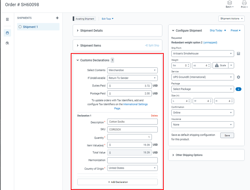 ShipStation's International Settings – ShipStation Help U.S.