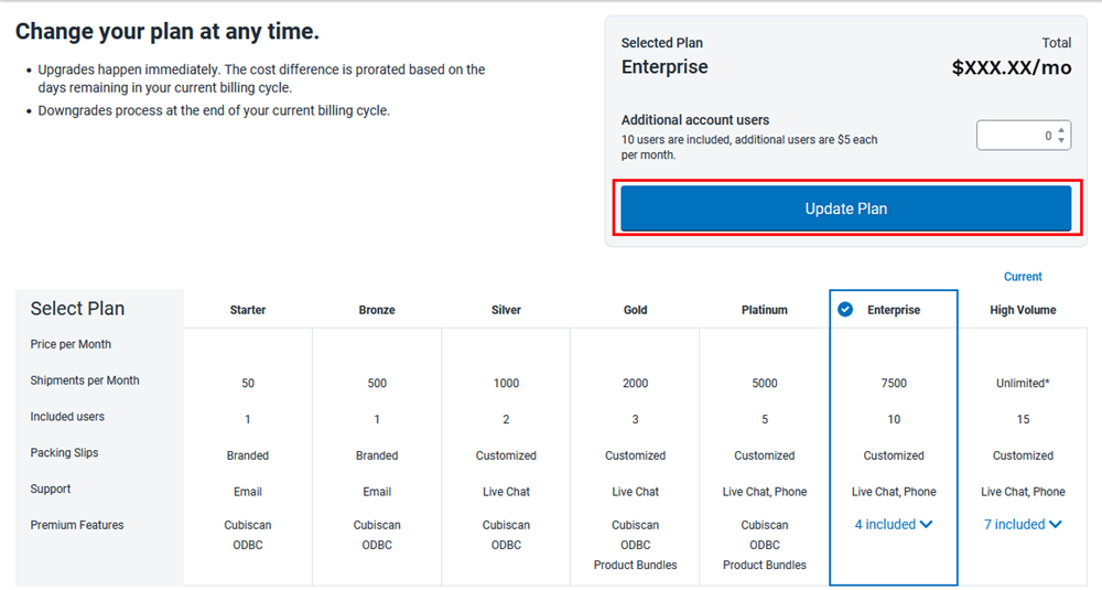 Manage Your Subscription – ShipStation Help U.S.