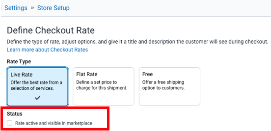 Configure Checkout Rates in ShipStation – ShipStation Help U.S.