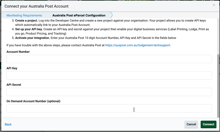 Australia Post eParcel – ShipStation Help