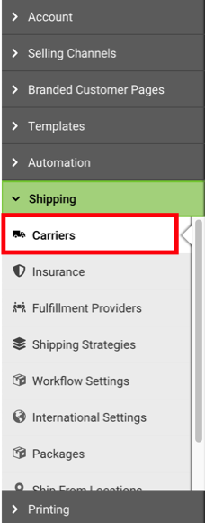 ShipStation Carriers – ShipStation Help U.S.