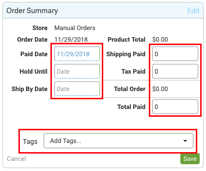 Edit Order & Shipment Details – ShipStation Help U.S.