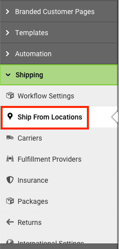 Set Ship From & Return Address – ShipStation Help U.S.